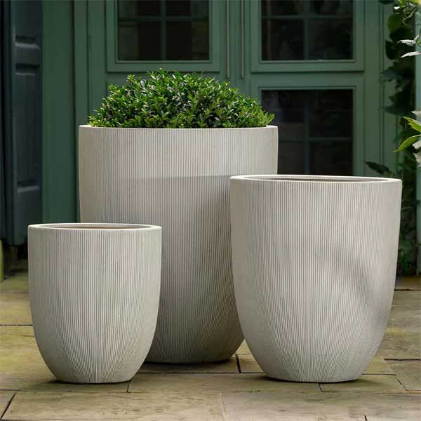 Arago Planter, Medium - Alabaster Lite Campania International — The Blissful Place