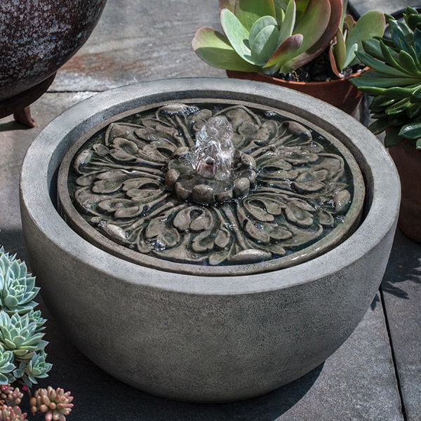 M-Series Medallion Fountain Campania International — The Blissful Place