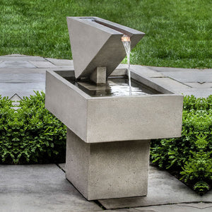 Triad Fountain by Campania【Showcase Your Uniqueness】 — The Blissful Place